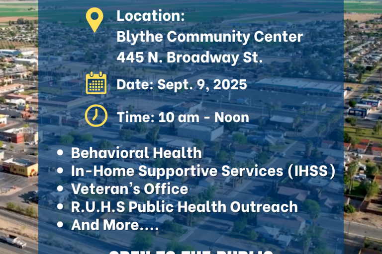Blythe C.A.R.E. Resource Fair | Riverside County Department of Public ...